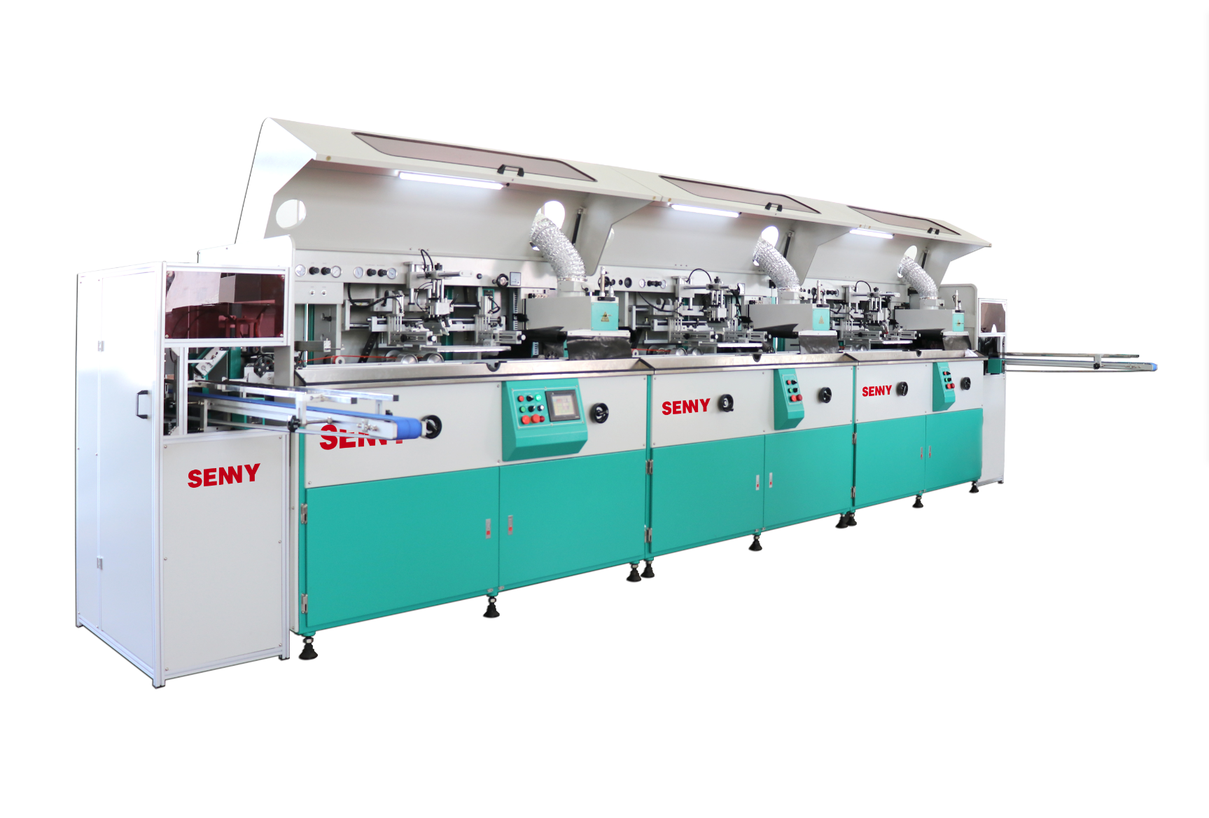 Automatic Linear Screen Printing Machine for Plastic Bottles with ...